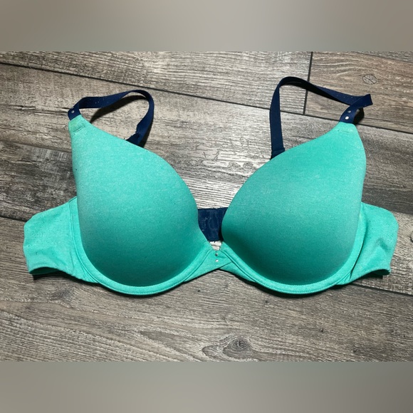 Intimates & Sleepwear | Green And Blue Padded Bra | Poshmark